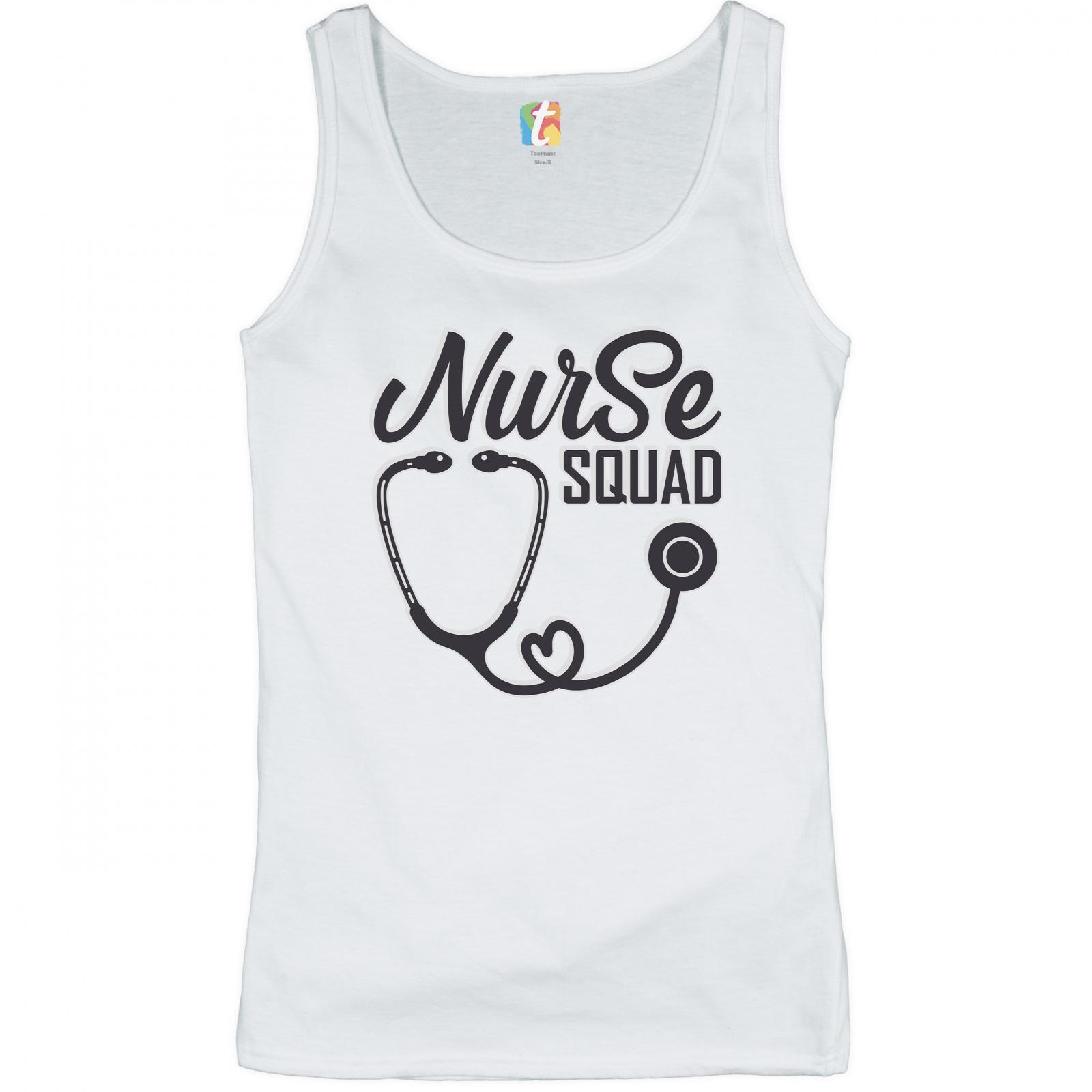 Nurse Squad Women's Tank Top Funny First Aid Medical Assistant EMT EMS ...