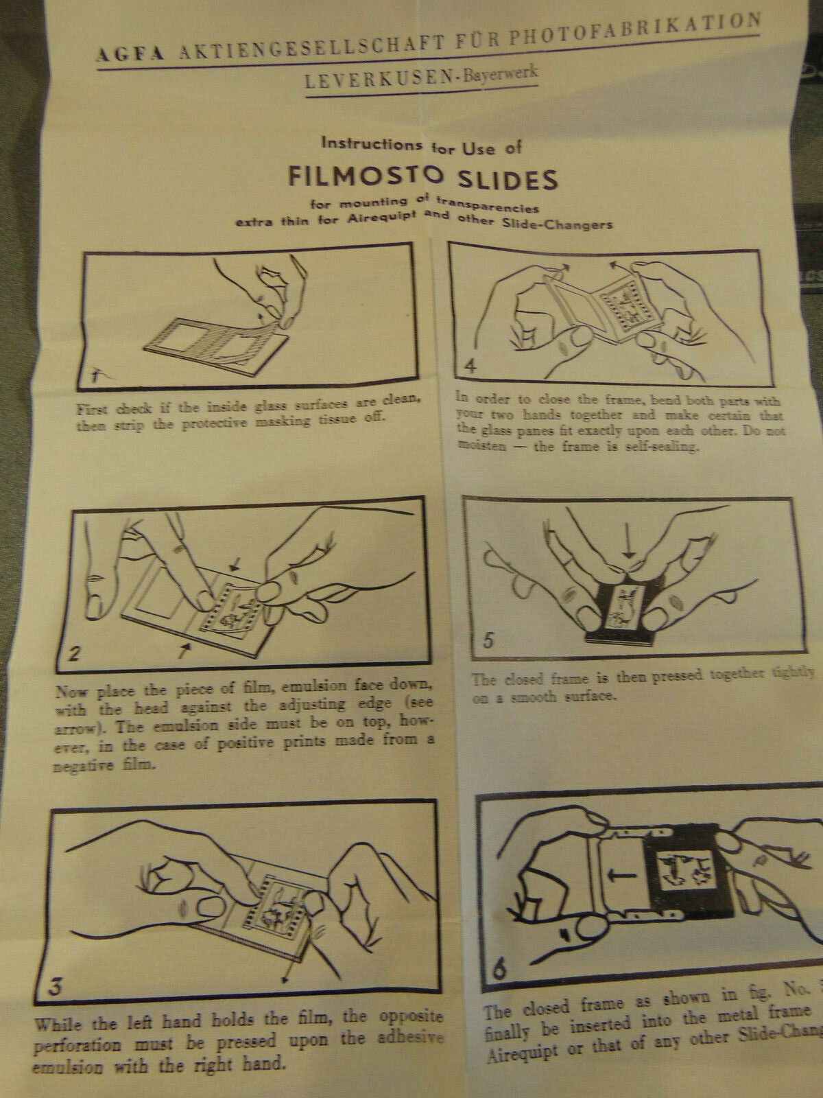 Vtg 100 glass slides Filmosto German 2" extra thin transparencies art ...