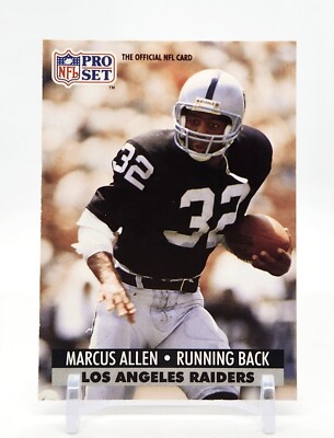1991 Pro Set #541 Marcus Allen Los Angeles Raiders HOF | eBay