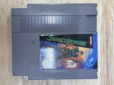 Nintendo NES - Snake’s Revenge Untested | eBay