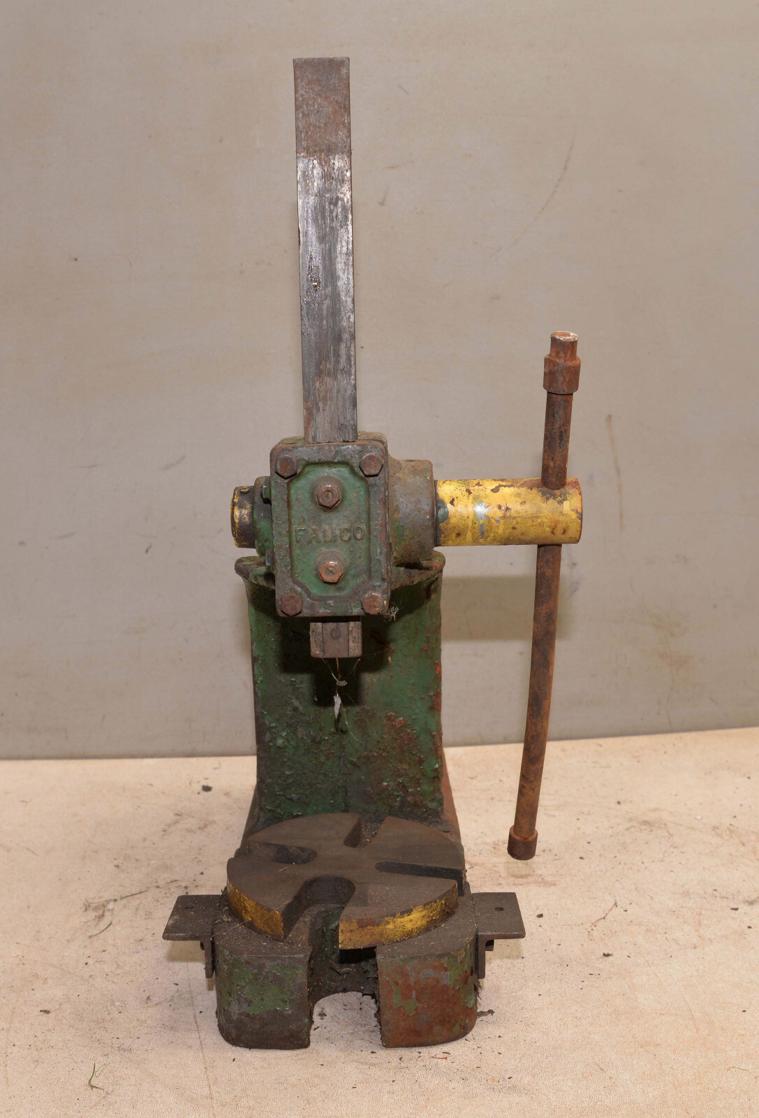 Famco # 2 Arbor press 35 - 1 two ton blacksmith knife maker machinist ...