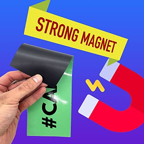 Funny Prank Magnet Bumper Sticker 12-Pack- Magnetic Bumper Decal Bumper ...