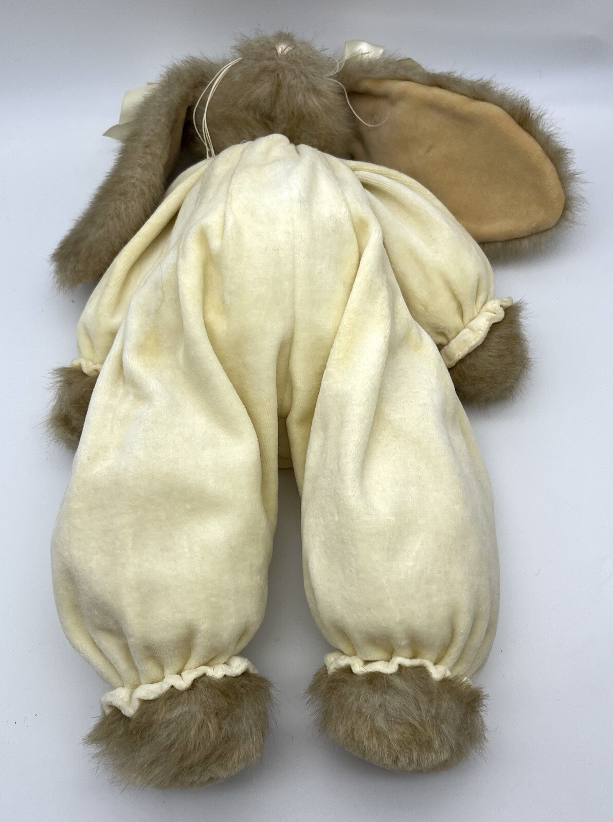 Bearington Collection “Mindy” the Bunny Rabbit Plush in Yellow Outfit ...