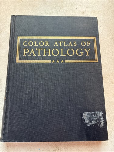 Vintage Color Atlas Of Pathology 1963 | eBay