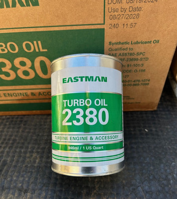 4 QTS - EASTMAN 2380 TURBO OIL FOR AIRCRAFT TURBINE ENGINES | eBay