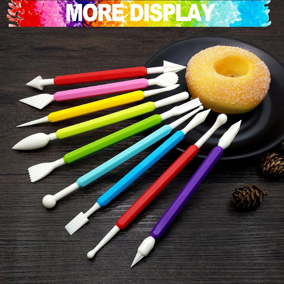 Air Dry Clay Tools for Kids Ages 8+ Pottery Clay Tool Kit Plastic Clay ...