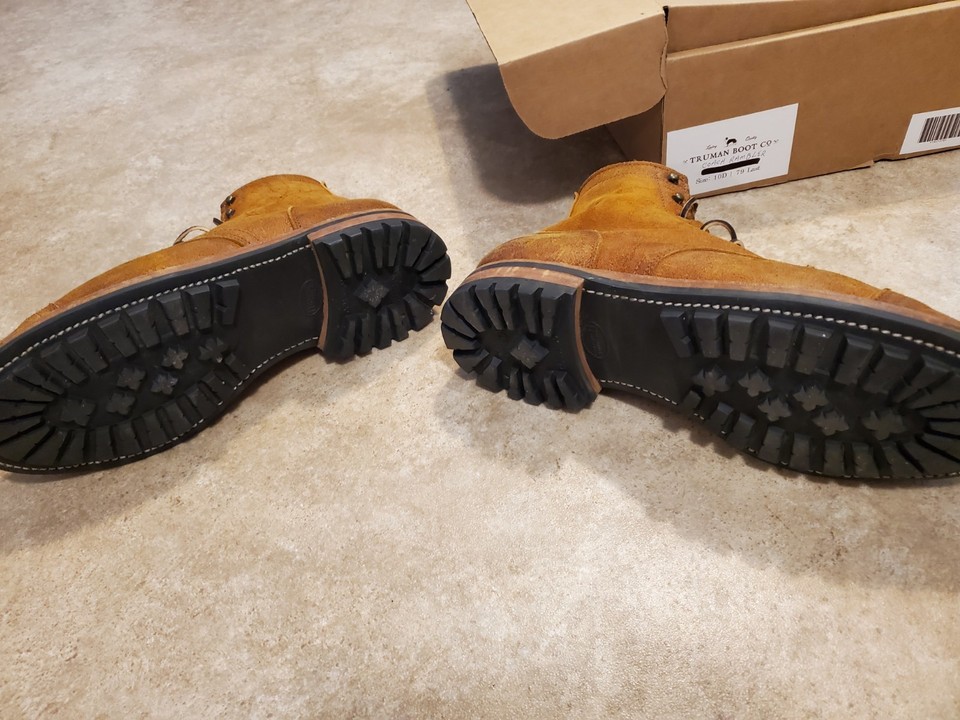 MEN'S TRUMAN BOOT'S COACH RAMBLER! Size 10D Leather! Toe Cap! VG!!! | eBay