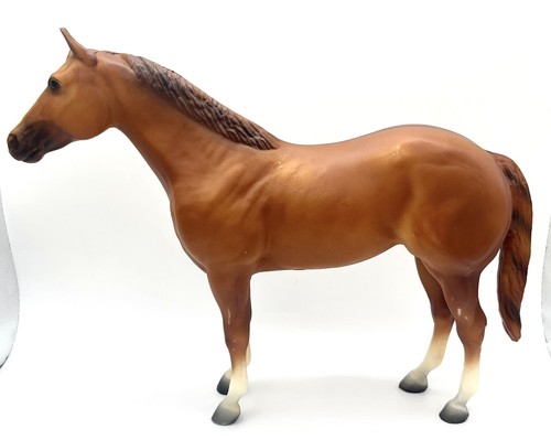 BREYER #498 Ideal Quarter Horse PROGENY OF LEO Chestnut Limited Ed 1996 ...