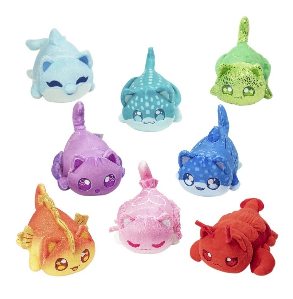 FULL CASE OF 9 SEALED! Aphmau Mee Meow Mystery Plush (Litter 5) Under ...