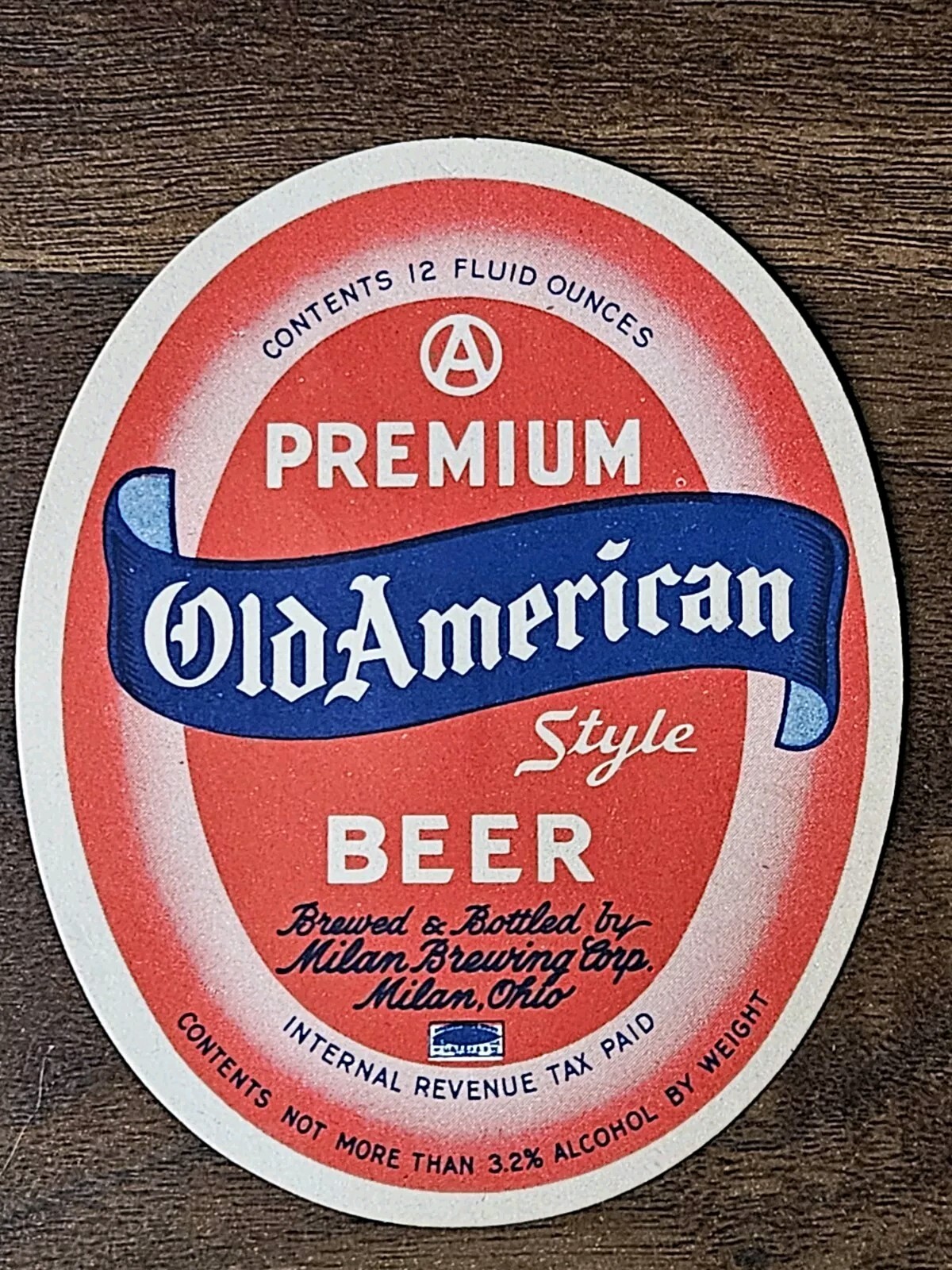Milan Ohio Brewing Beer Bottle Lot Of 4 Labels Sholtz Old Bohemian ...