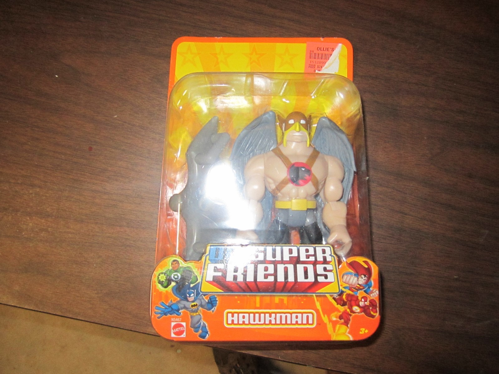 Mattel NEW World of DC Super Friends Hawkman Big Power Hero Action ...