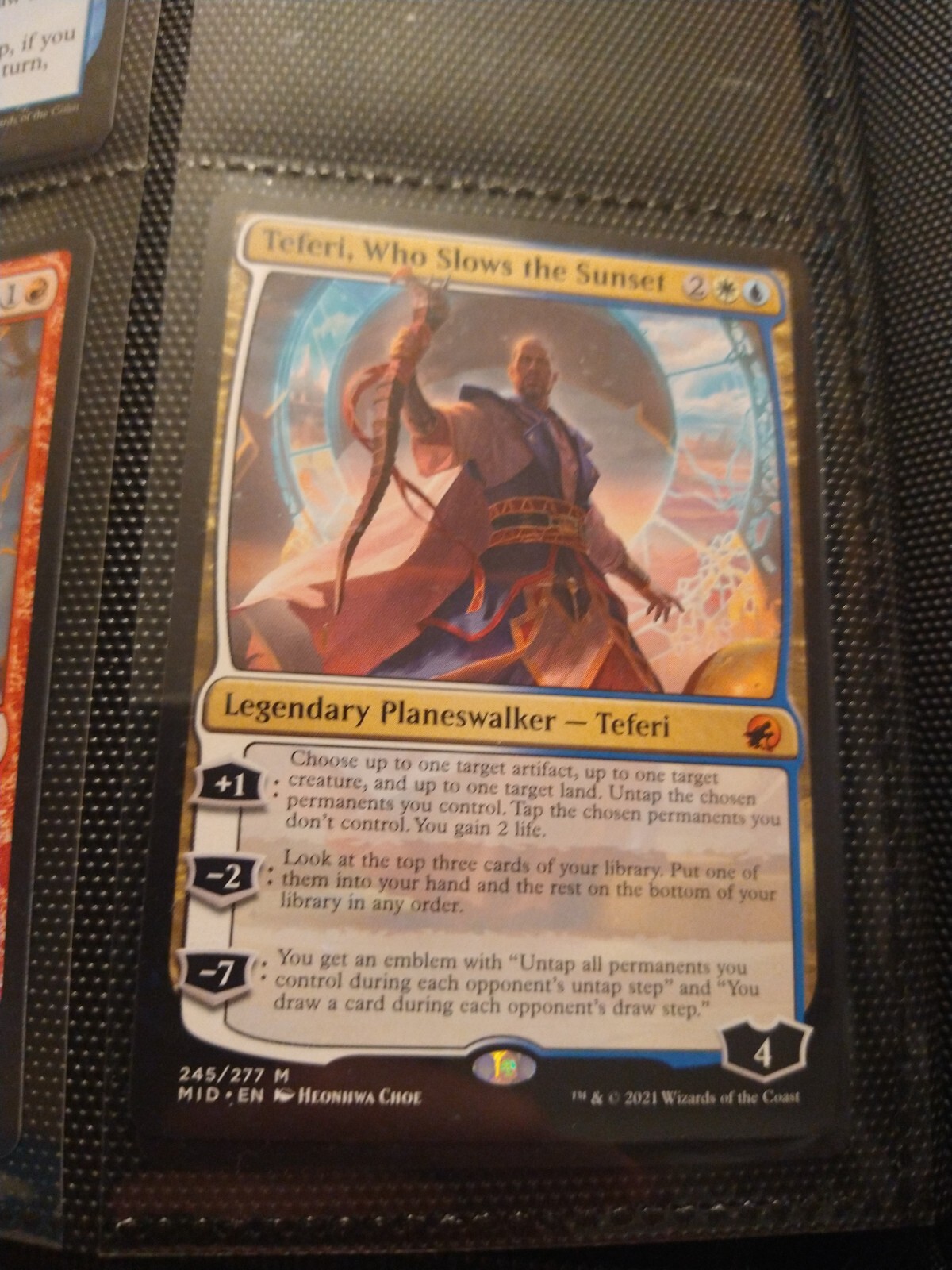 1- Teferi, Who Slows the Sunset Innistrad: Midnight Hunt | eBay