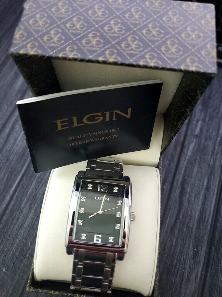 Rare Lord Elgin Gem Dial Mens Dress Watch New In Box 45mm | eBay