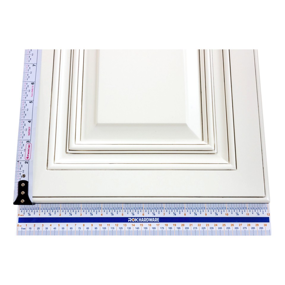 Rok Hardware Measuring Plastic Flexi 12" Easy Read English Metric 305 ...