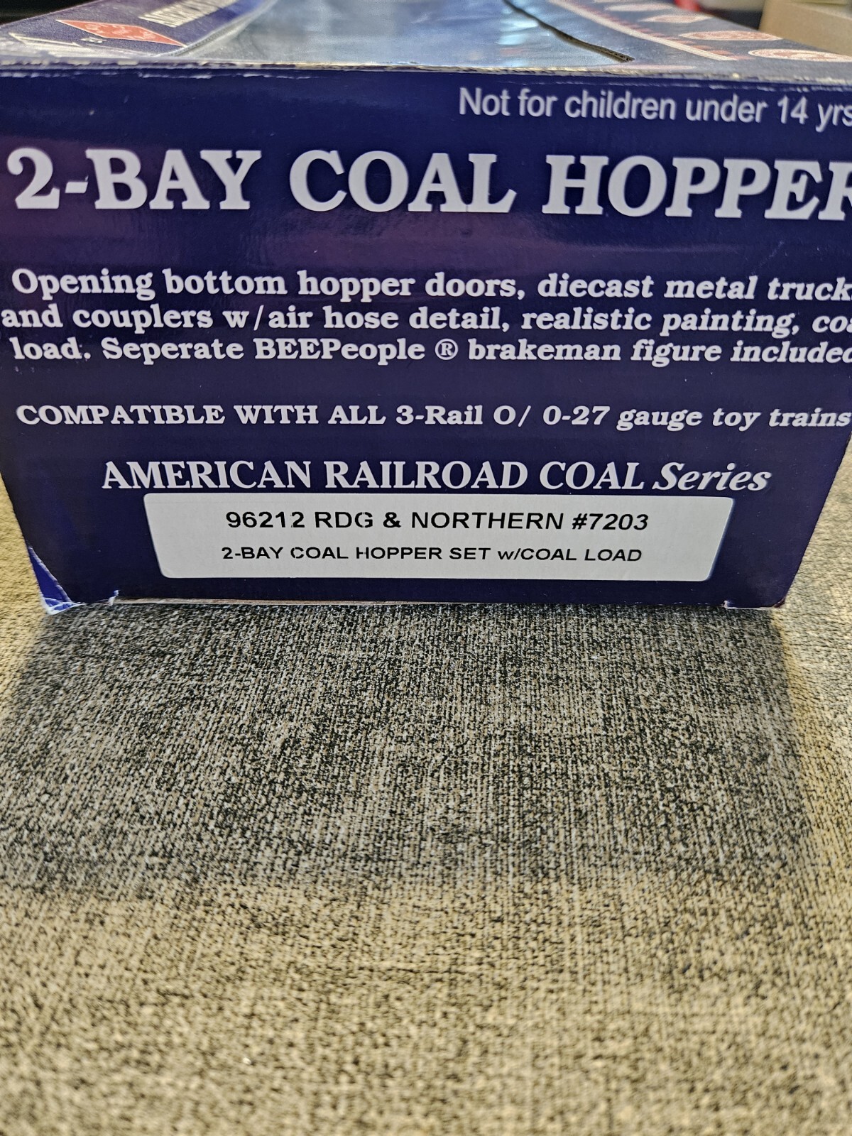 RMT model trains o scale 2-bay coal hopper 96212 #7202 (READING AND ...