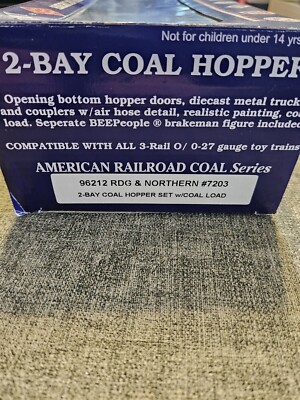 RMT model trains o scale 2-bay coal hopper 96212 #7202 (READING AND ...