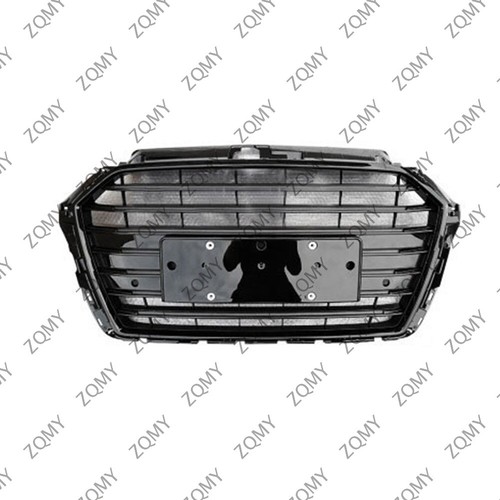 Car Front Bumper Grille Centre Grill W/logo For Audi A3/A3L 2017 2018 ...