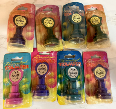 Personalized Name Stamper Assorted Colors | eBay