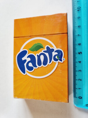 Cards For Game Fanta Orange Soda Coca Cola Poker Vintage Original ...