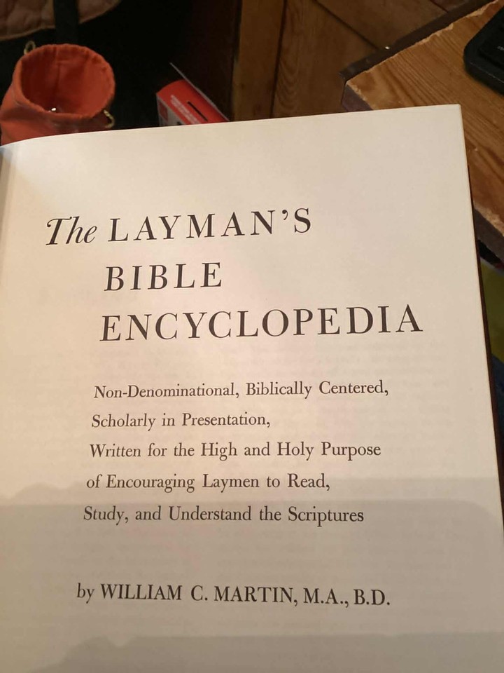 The Laymans Bible Encyclopedia | eBay