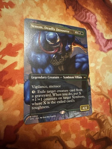 Venom, Deadly Devourer (Borderless) Marvel's Spider-Man: Eternal-Legal Regular | eBay