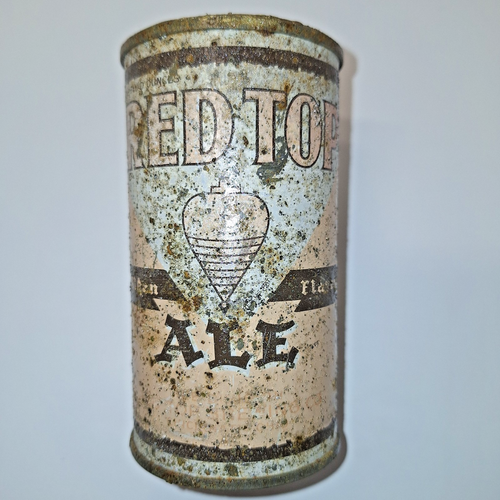 Red Top Ale Instructional (OI) flat top beer can 1938-1939 | eBay