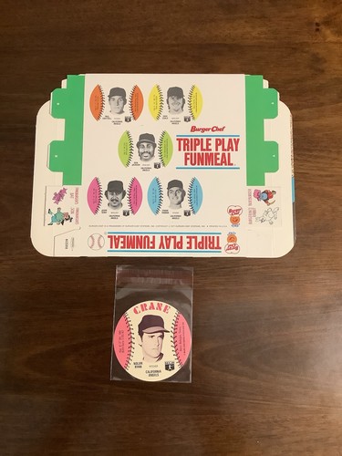 1977 Burger Chef Triple Play Fun Meal California Angels Nolan Ryan | eBay