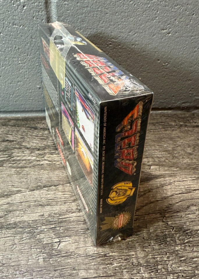 F-Zero (SNES, 1991) Factory Sealed Super Nintendo New Game 45496830021 ...