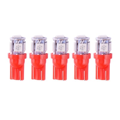 5x Red LED Cab Roof Running Marker Lights Bulbs Fit For Hummer H2 2003 ...