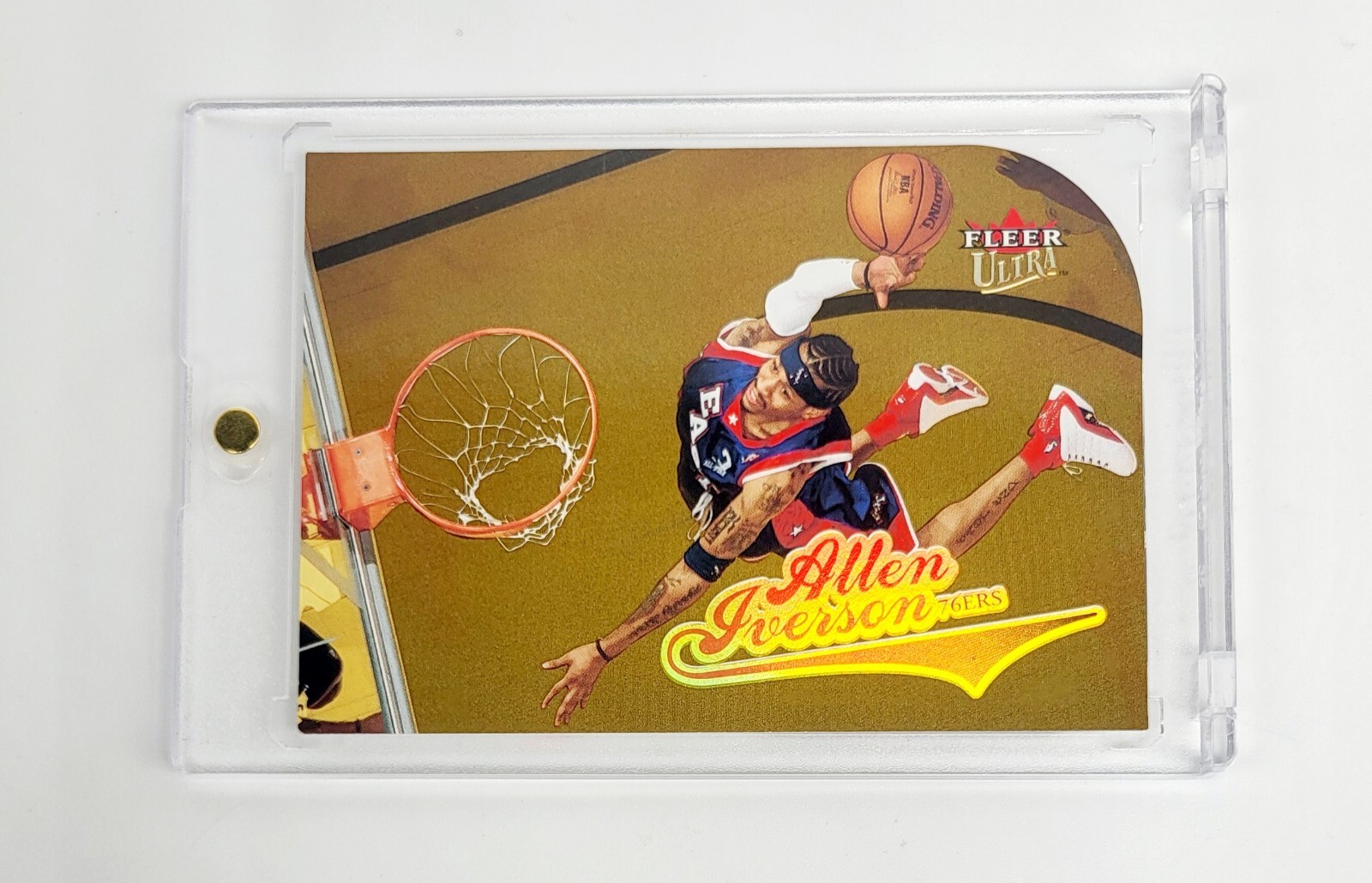 2004-05 Fleer Ultra - Gold Medallion #106 Allen Iverson, Allen Iverson ...