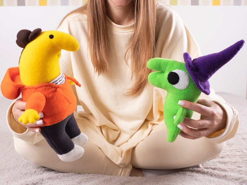 Glep Plush inspired by Smiling Friends plush Handmade Smiling Friends ...