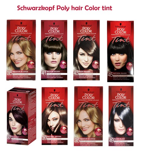 Schwarzkopf Poly Tint Permanent Hair Colour -Choose your Shade | eBay