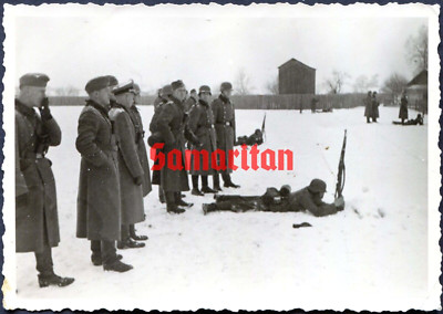 I8/16 WW2 ORIGINAL PHOTO OF GERMAN WEHRMACHT SOLDIERS AT SHOOTING RANGE ...