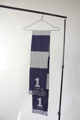 HACKETT WOOL CASHMERE SCARF | eBay
