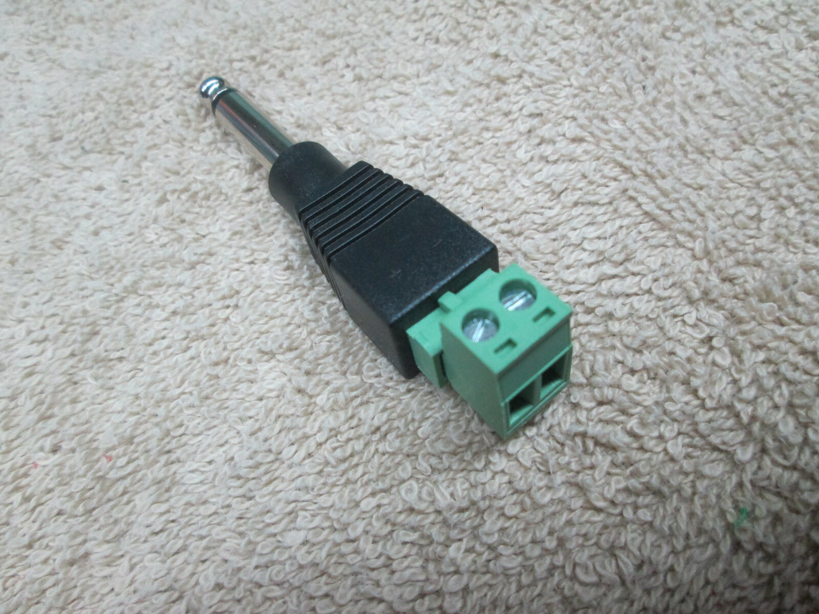 Quick assemble connect 1/4" 6.35mm plug for CW Morse Code Straight Key ...