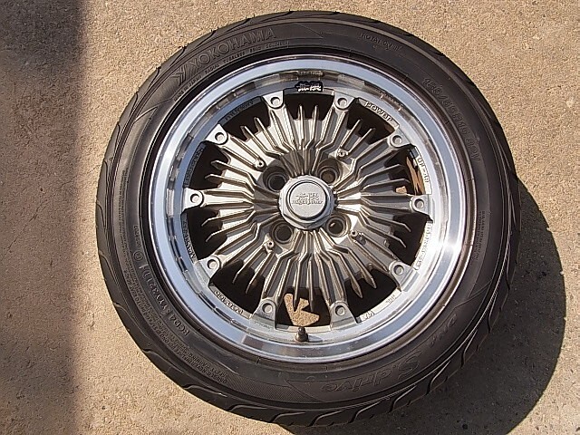 Genuine Mugen Wheels CF-48 15" Honda 6.0J +38 4x100 Set of 4 JDM OEM ...