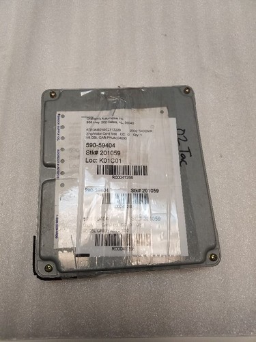 Engine ECM Electronic Control Module Right Hand Dash 2WD Fits 02 TACOMA ...