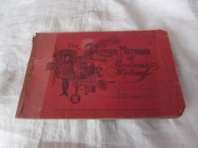 1901antique Palmer Method of Business Writings How To instructions ...