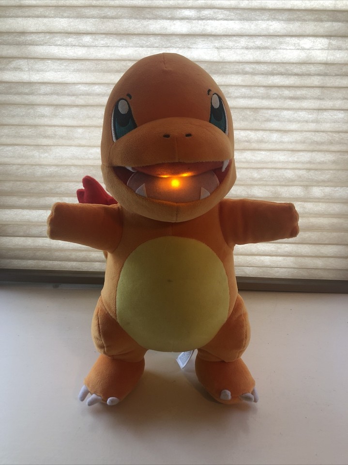 Pokémon CHARMANDER Plush With Lights and Sounds By Wicked Cool Toys | eBay