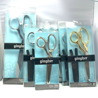 Gingher Dressmaker Shears/Trimmers New In Box (You Pick) | eBay