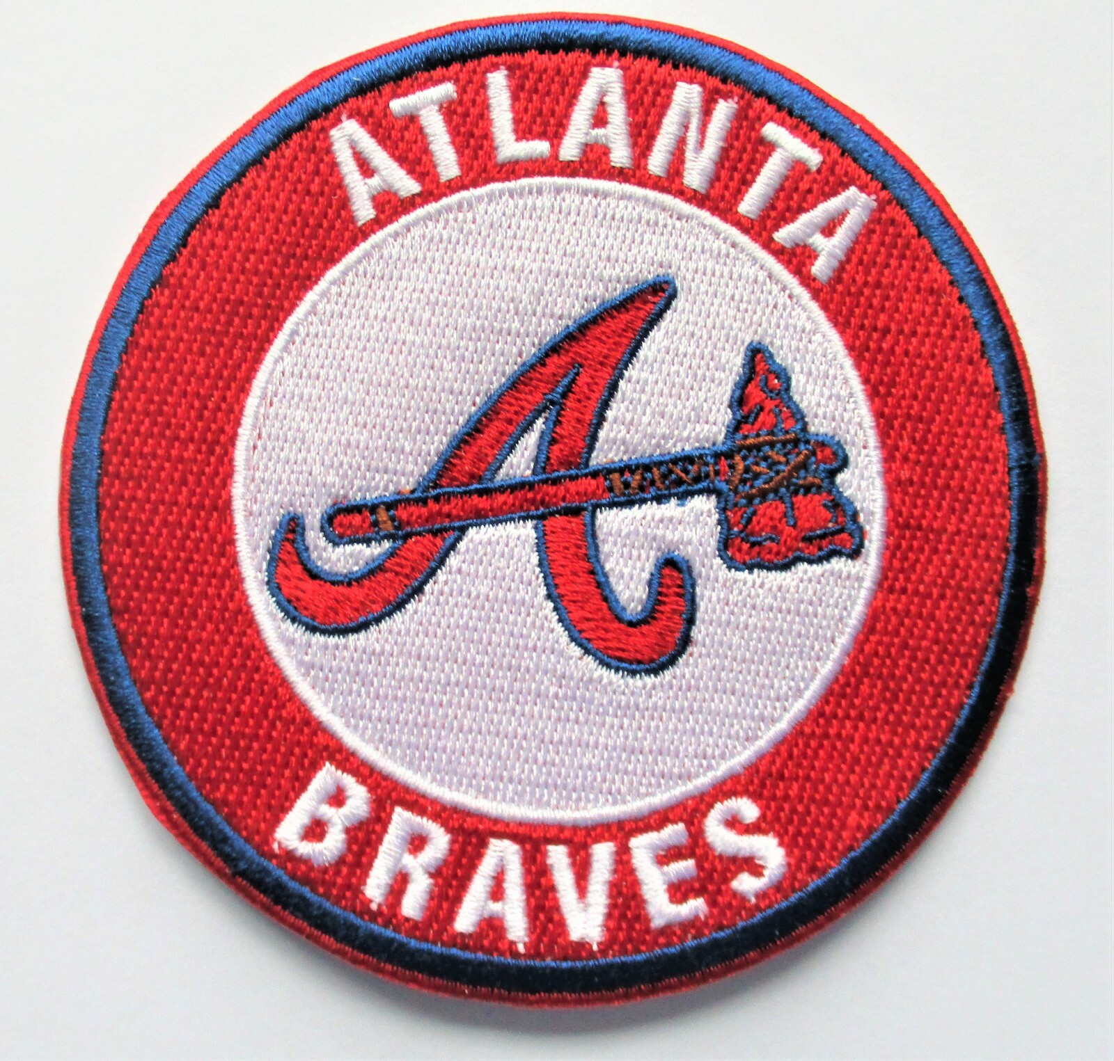 LOT OF (1) MLB BASEBALL ATLANTA BRAVES EMBROIDERED PATCH PATCHES (TYPE ...