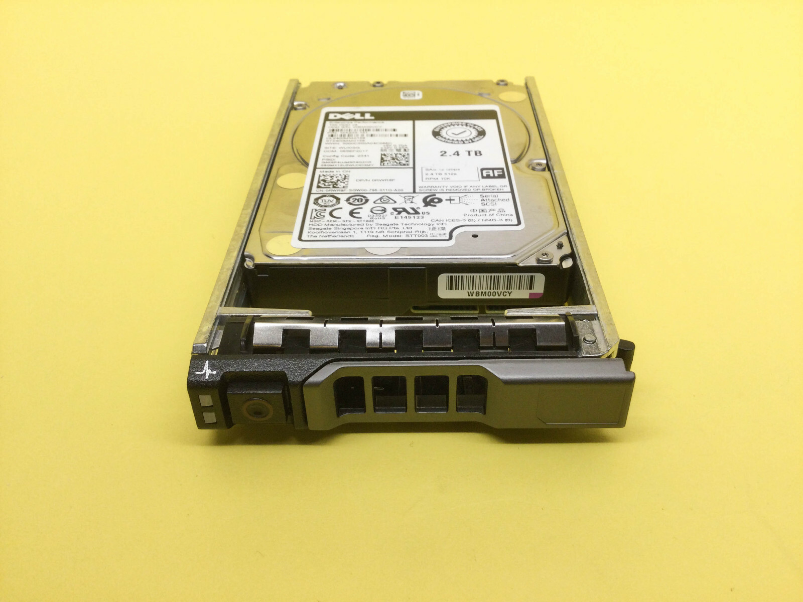Dell RWR8F 2.4TB 10K SAS 2.5" 12Gbps HDD Hard Drive ST2400MM0159 0RWR8F ...