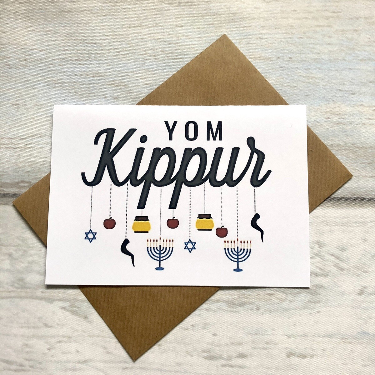 Yom Kippur Greeting Jewish Holiday Of Yom Kippur Greeting Banner
