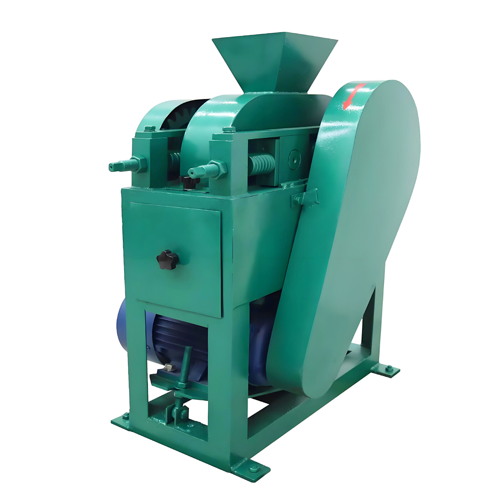 380V Lab Double Roller Crusher 1.5KW Electric Crusher, Industrial Coal ...
