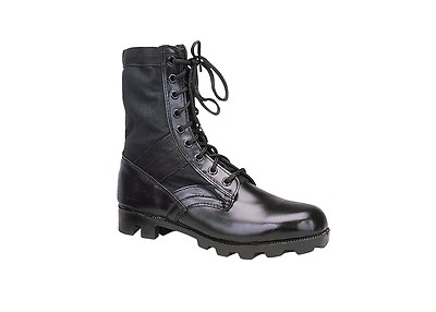 Black GI Style Jungle Boot With Panama Sole And Steel Toe 5781 Rothco ...