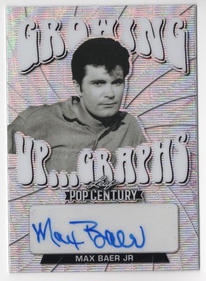 Max Baer Jr. 2022 Leaf Metal Pop Century Autograph Card Beverly ...
