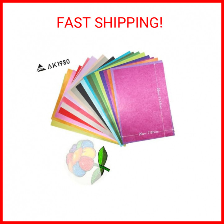 200 Sheets 20 Multicolor Tissue Paper Bulk Gift Wrapping Tissue Paper ...
