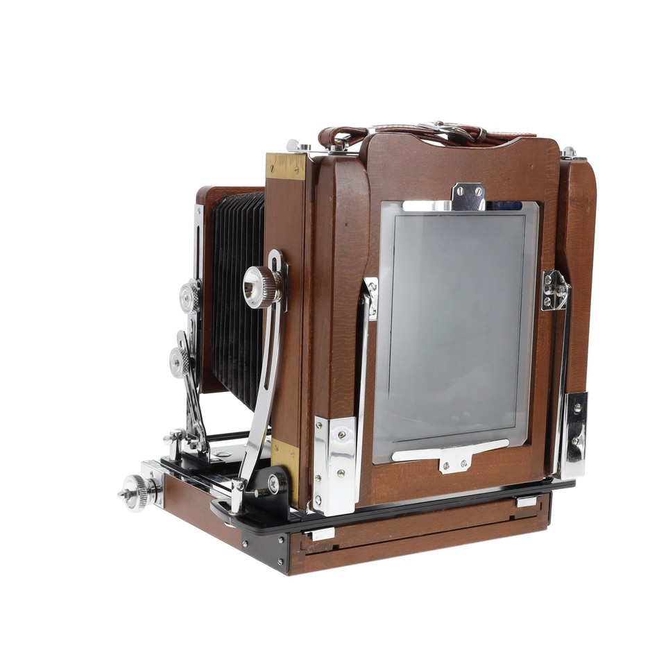 Tachihara 4x5 Folding Field Camera Body, Cherry Wood with Chrome ...