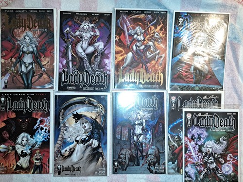 Coffin Comics Lady Death 16 Issues+++!!/Prints/Art Book/Cards/Mini ...