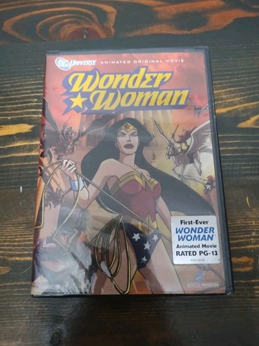 Wonder Woman Animated Movie DVD Keri Russell Rosario Dawson Alfred ...